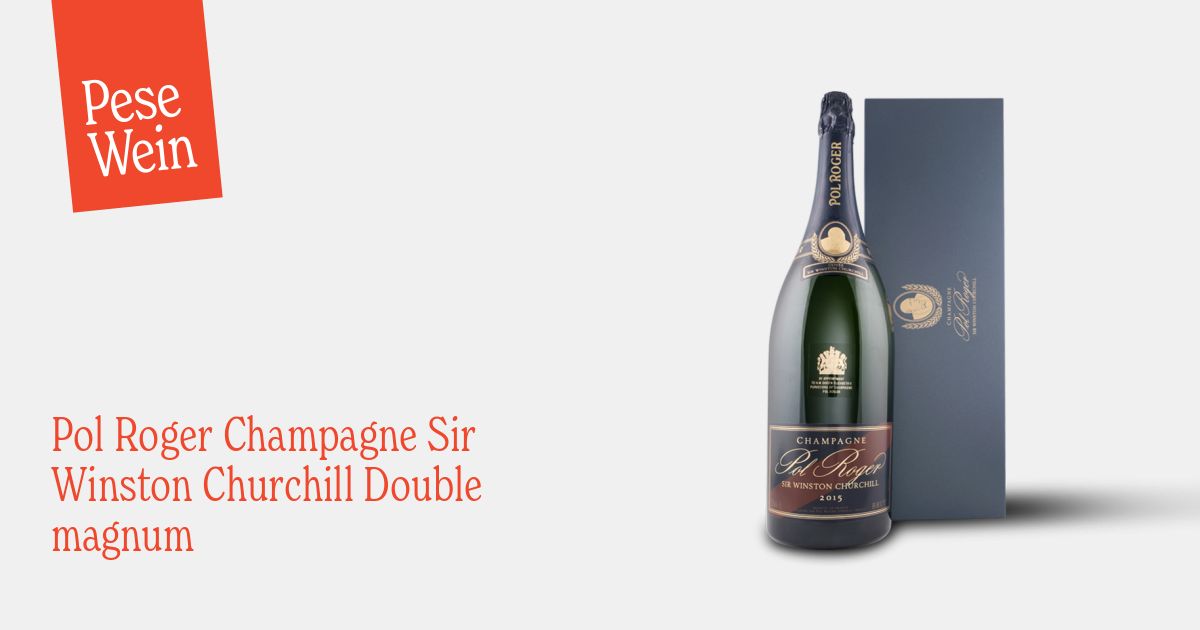 Pol Roger Champagne Sir Winston Churchill Doppelmagnum 2015 kaufen
