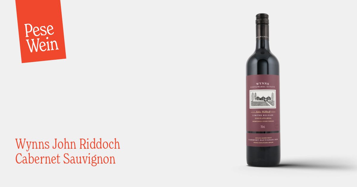 Wynns John Riddoch Cabernet Sauvignon 2020 kaufen